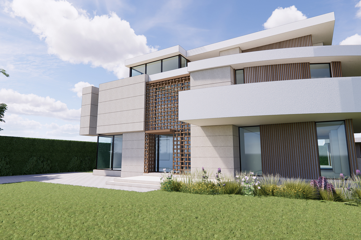 MODERN SUMMER HOUSE - J. L. RAMIREZ